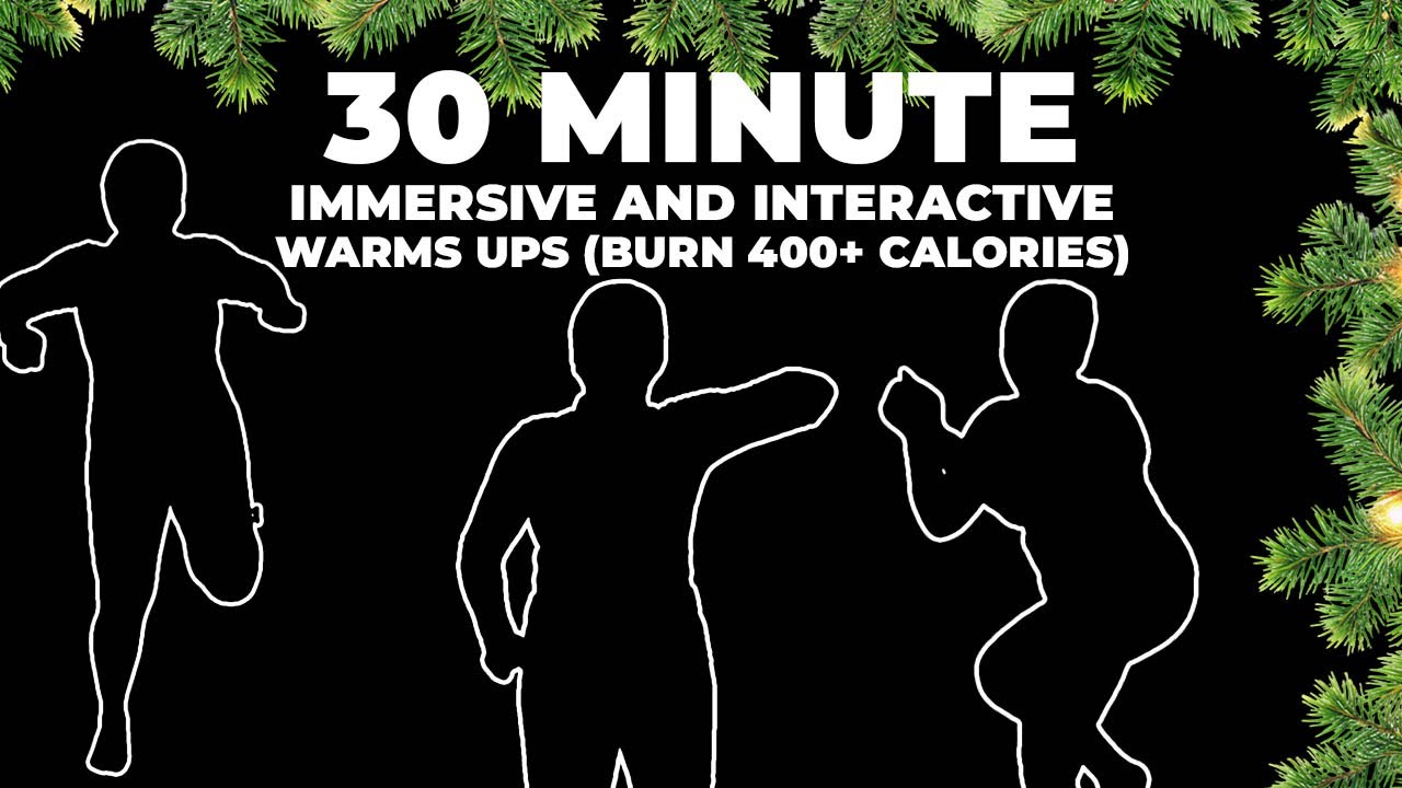 30 minutes Full body Immersive Interactive Warm Up For all Ages.