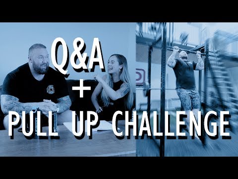 Q&A + PULL UP CHALLENGE WITH MY WIFE!
