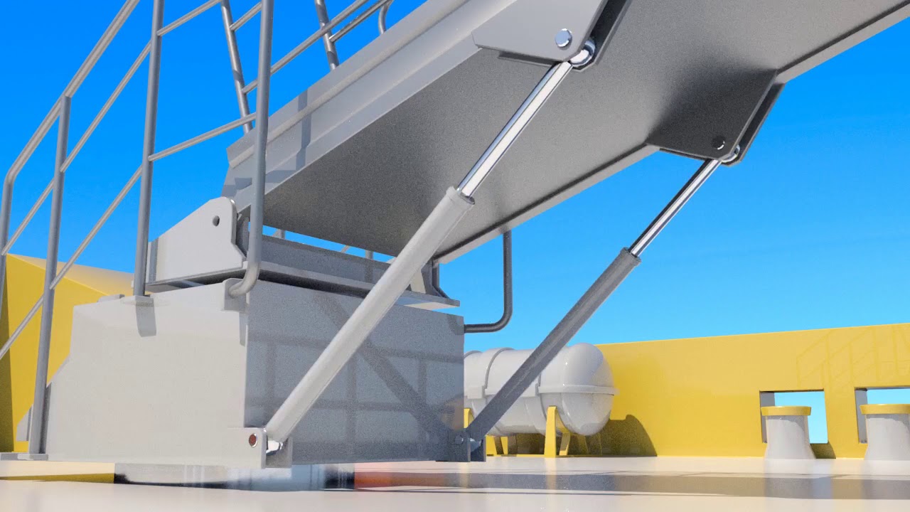 Lightweight CTV gangway