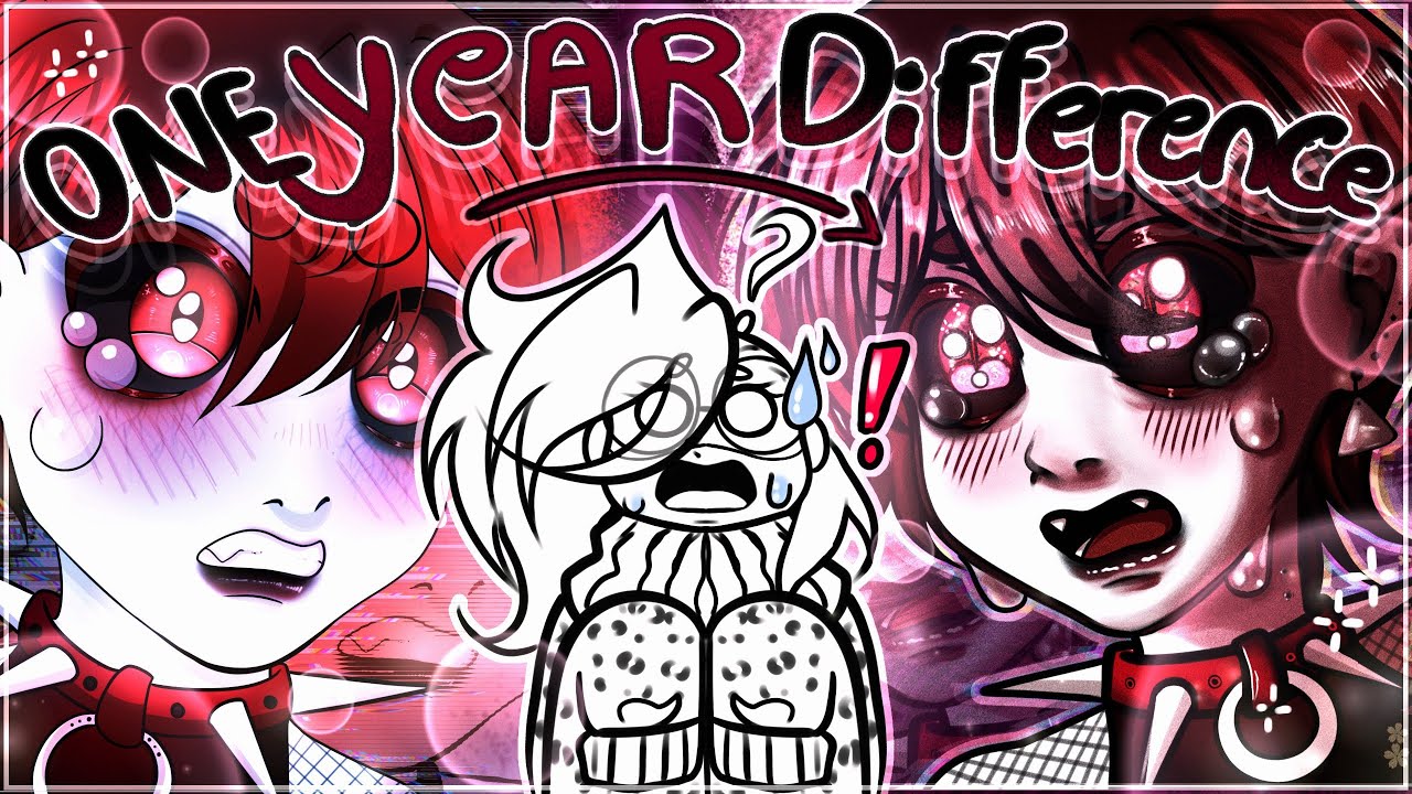 Redrawing my old CRINGE art!!!?!?!🤨💀(SPEED paint+yap)