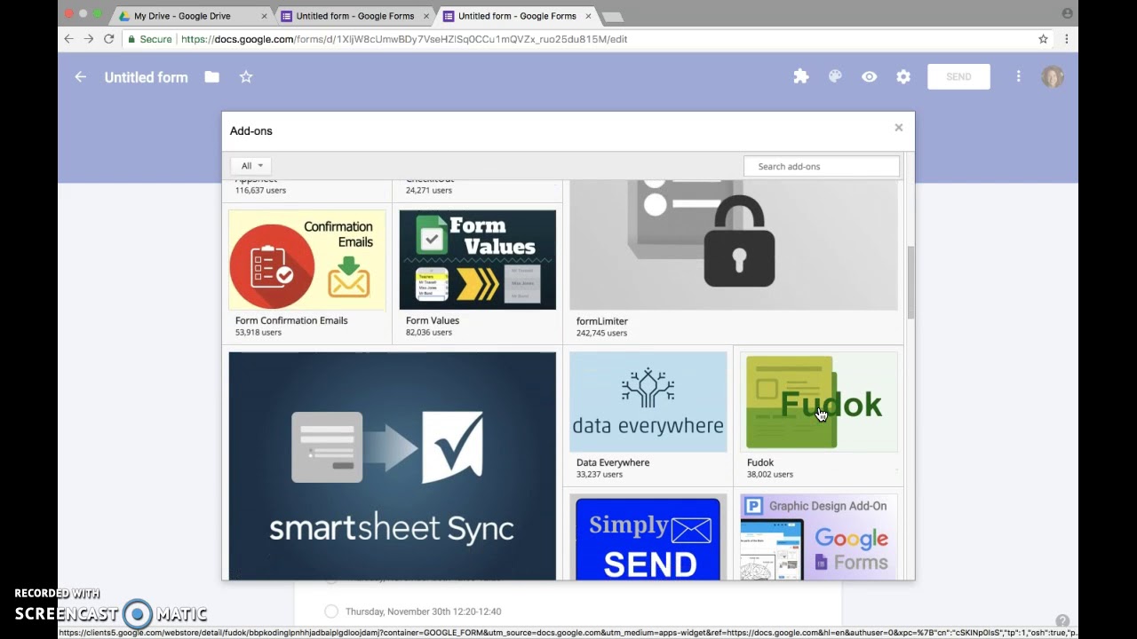 Using Google Forms for Parent Teacher Conference Sign-up