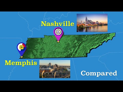 Memphis and Nashville Compared