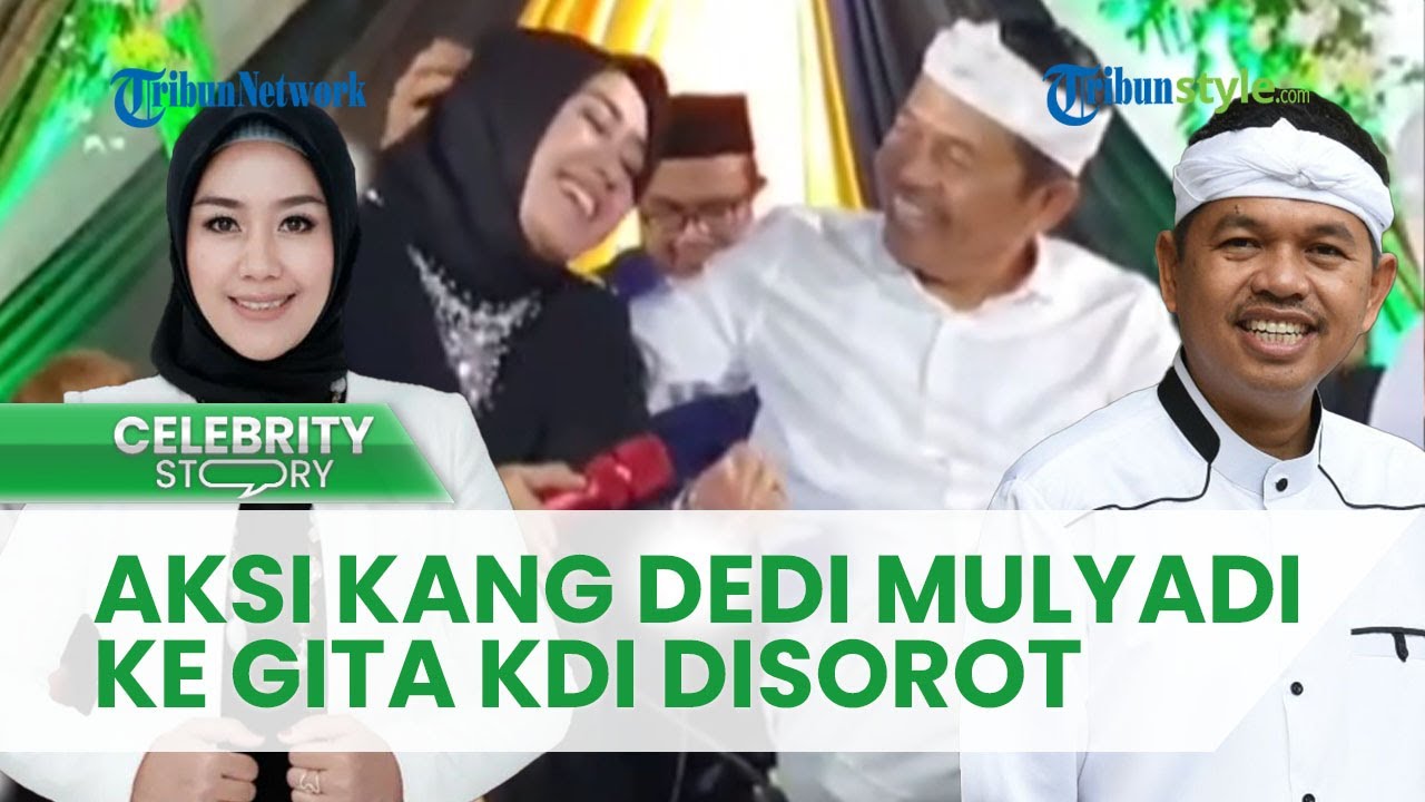 HEBOH! Aksi Dedi Mulyadi saat Gita KDI Nyanyi di Sampingnya Bikin Netizen Baper, Ramai ...