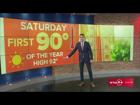 Heat intensifies Sunday; Weather Impact ALERT DAYS for heatwave ahead | WTOL 11 Weather