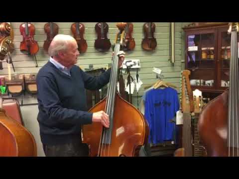 Hora Bass Gamba Style Brown and Light Brown | Reverb