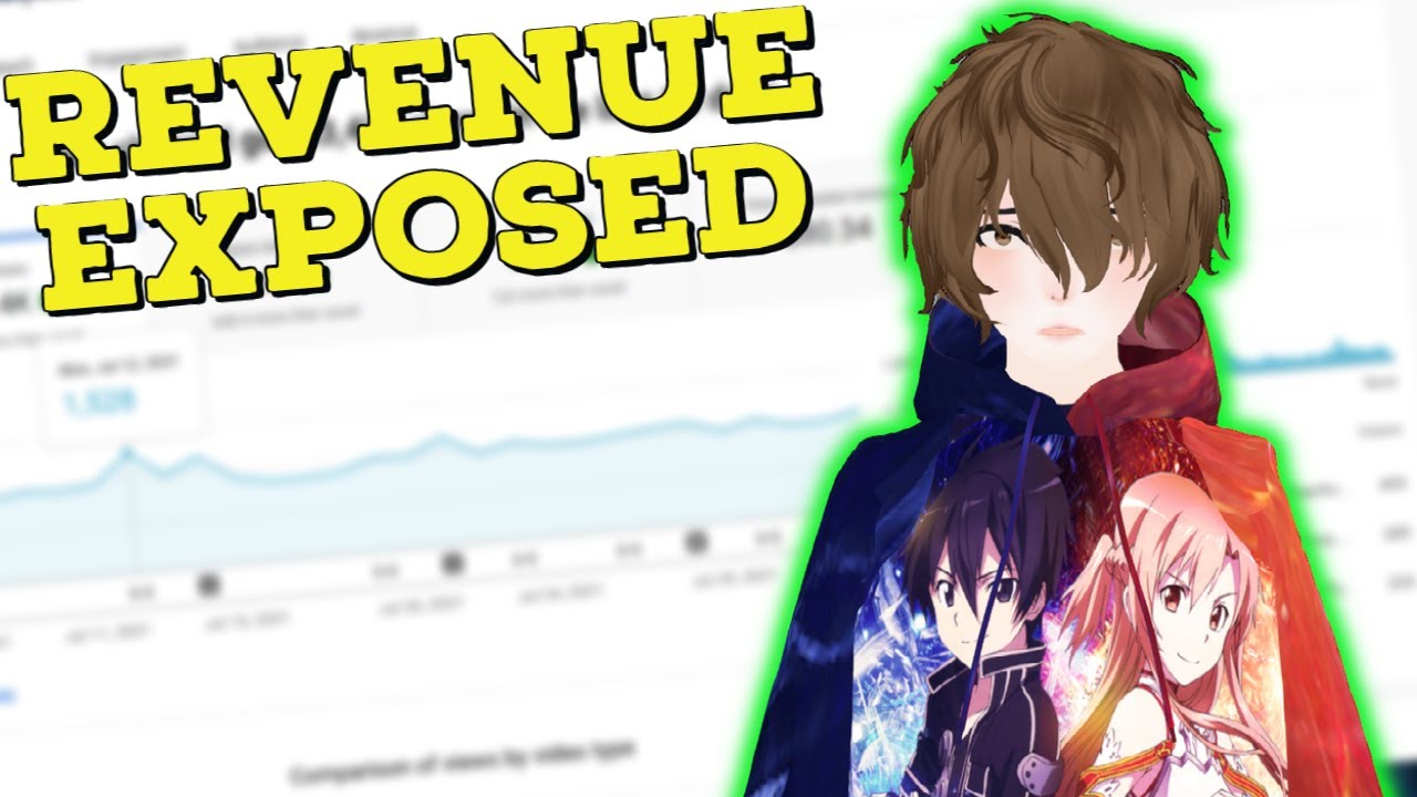 My First Youtube PayCheck As A Small VTuber Channel - Deep Dive Into How Much Do VTubers Make
