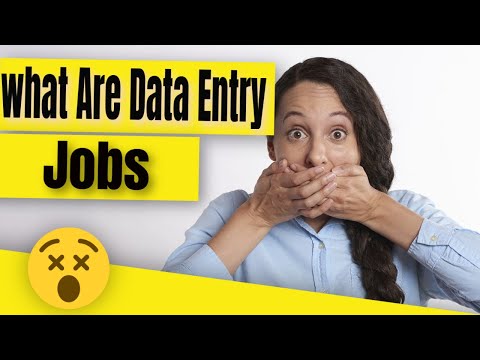 🆕what Are Data Entry Jobs From Home Data Entry Clerk 2020 Video