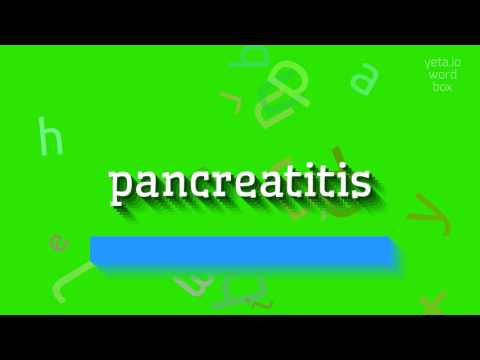 How to say "pancreatitis"! (High Quality Voices)