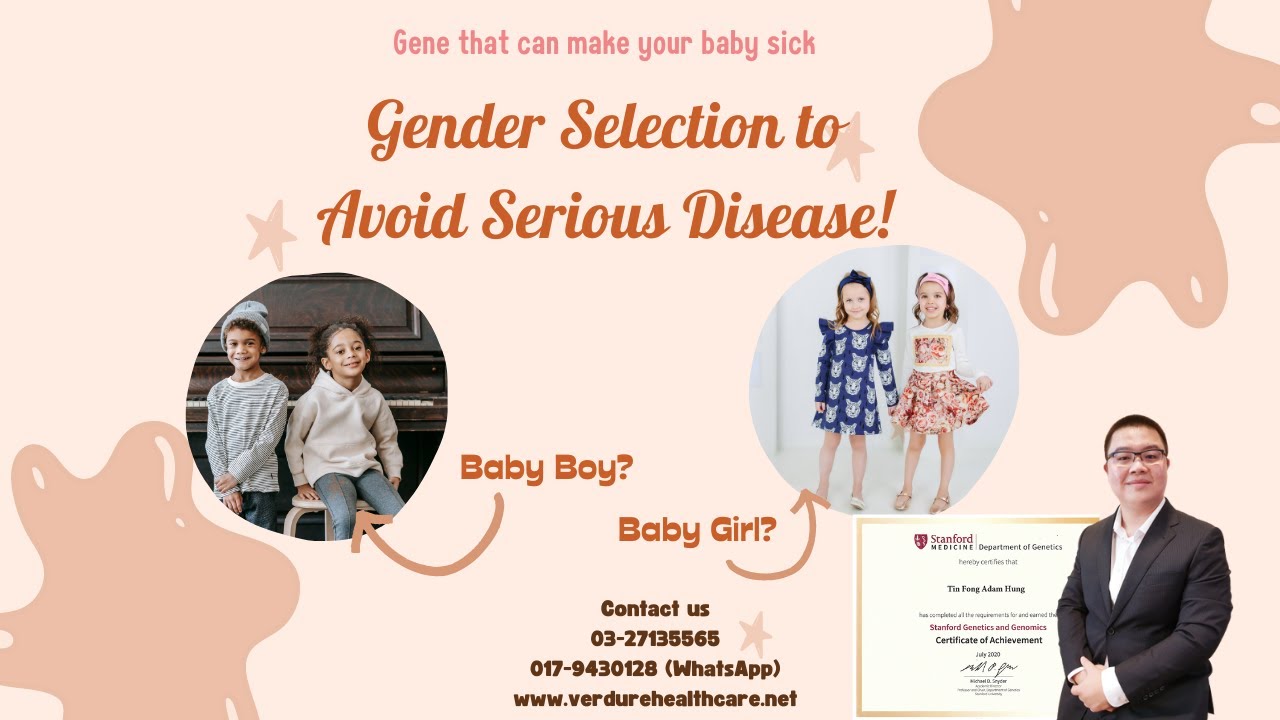 Genetic Disorders - Gender Selection to Avoid Serious Disease | Genes | Carrier Genetic Test