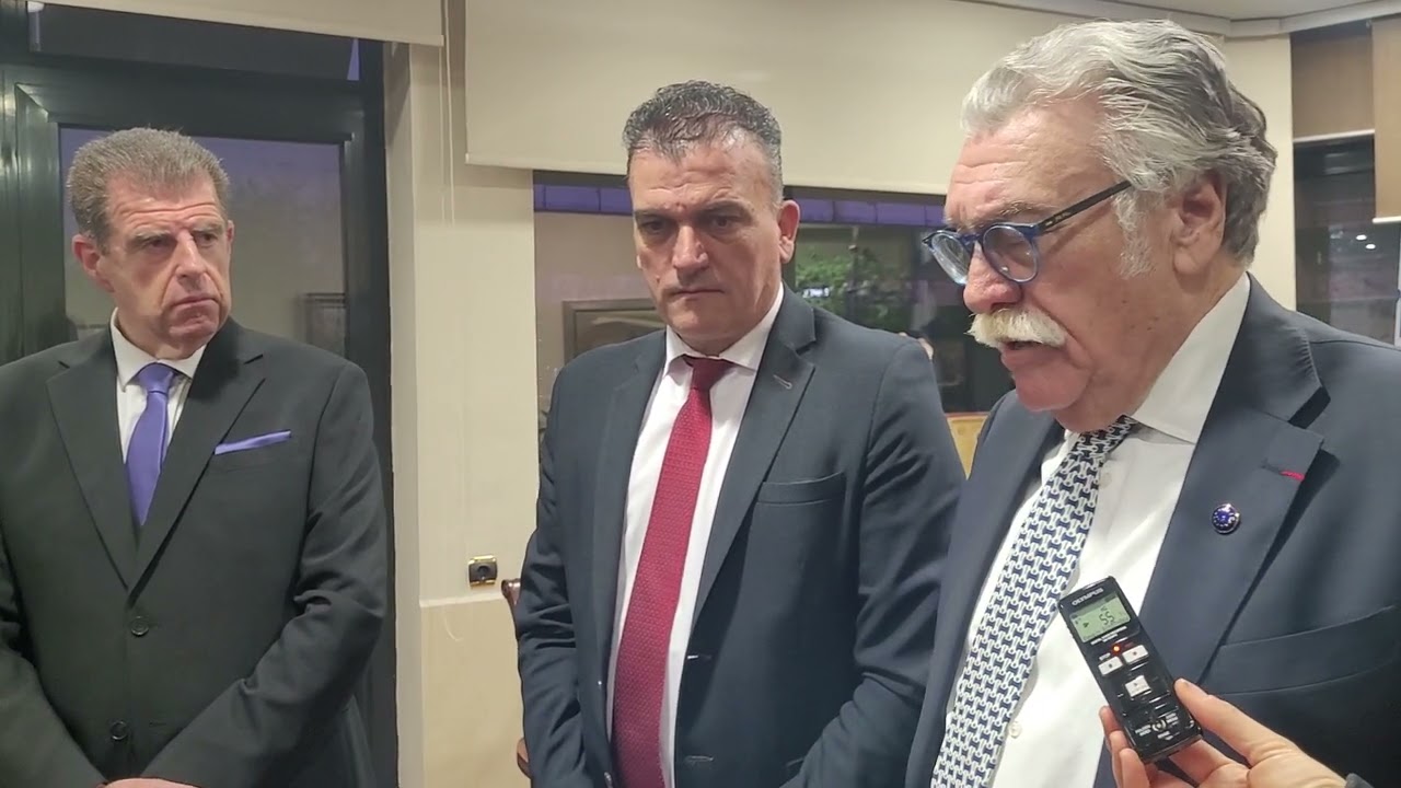 Συνάντηση Μαμάκου με πρόεδρο του Κεντρικού Ισραηλιτικού Συμβουλίου ...