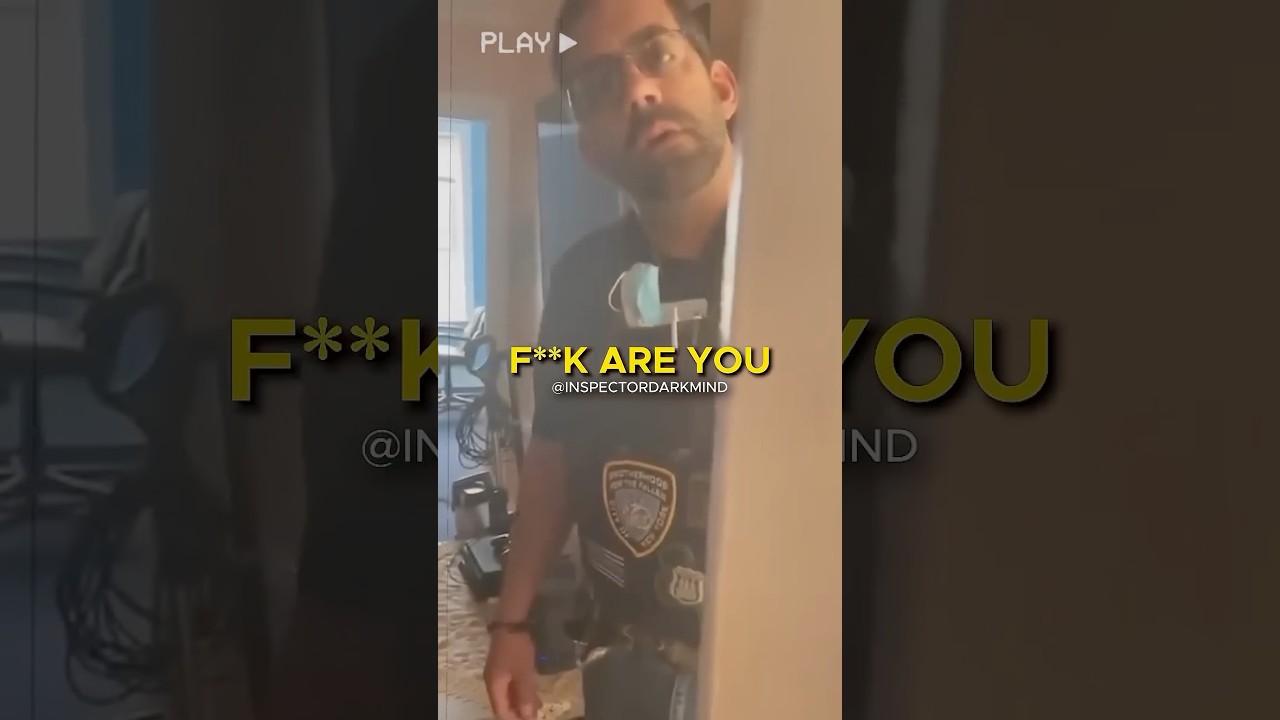 Cop TRESPASSES on Private Property and Violates Human Rights