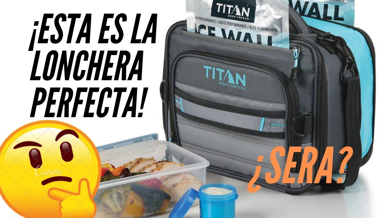LONCHERA TÉRMICA TITAN ¿Por que es la mejor lonchera que vas a encontrar? Review en Español