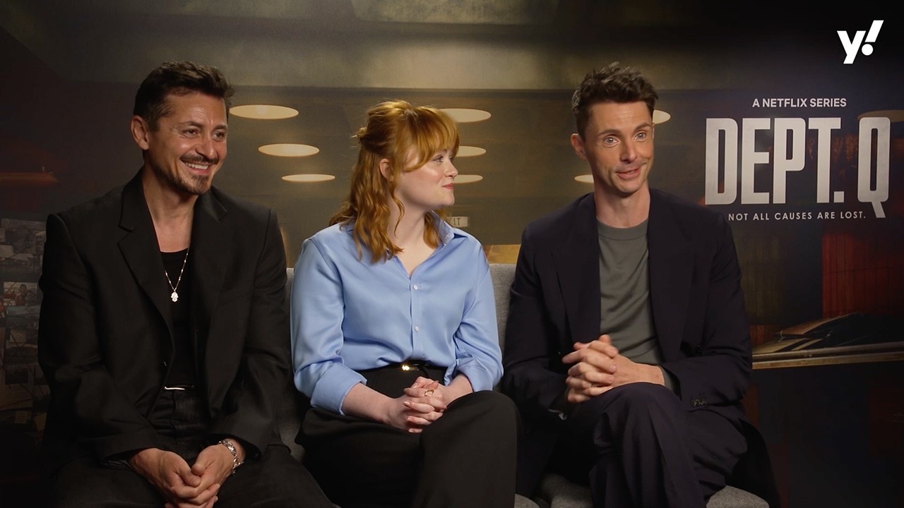 Netflix's sweary Dept Q detective felt 'liberating' for Matthew Goode