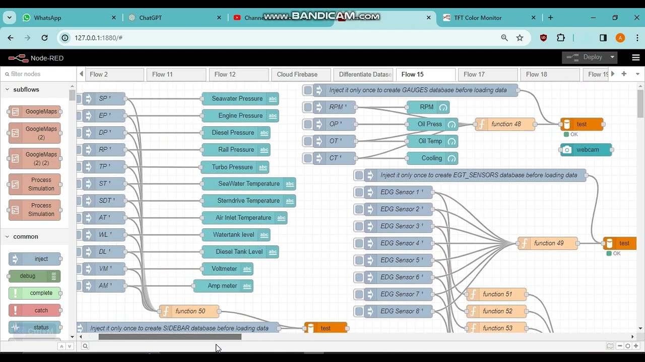Node RED Real Time Energy IOT Monitoring System