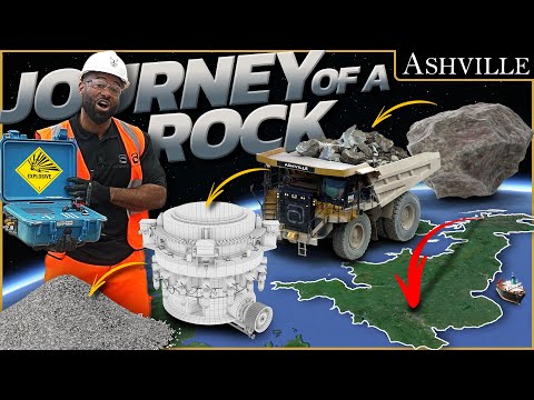 How Does a Rock Get From a Quarry to a Construction Site?