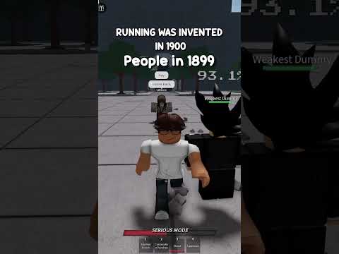 Running was invented in 1900