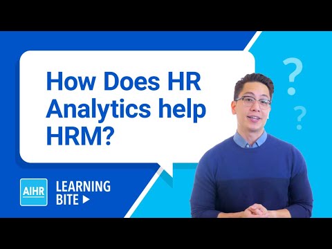 How Does HR Analytics Help HRM? | AIHR Learning Bite