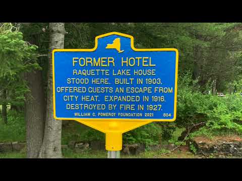 2021 Raquette Lake NY William G. Pomeroy Dedication
