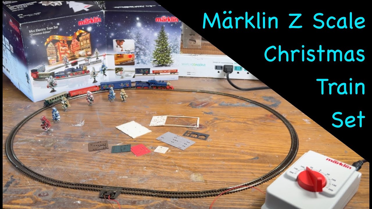Z Scale Marklin Christmas Train Set!
