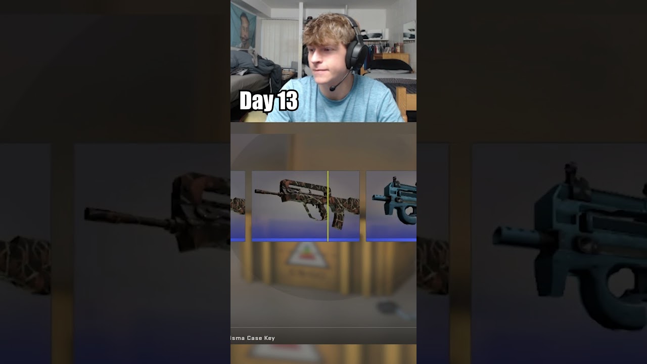 Opening a CSGO Case until I get a KNIFE | Day 13 #csgo #csgoclips