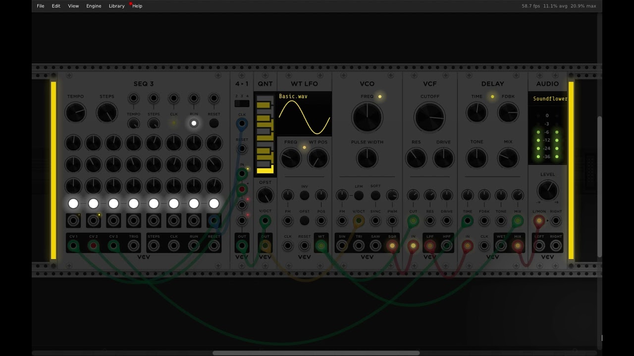 Tiny VCV Rack patch n°41