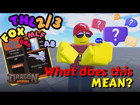 Decoding Acronyms Like a PRO! Dragon Adventures Roblox