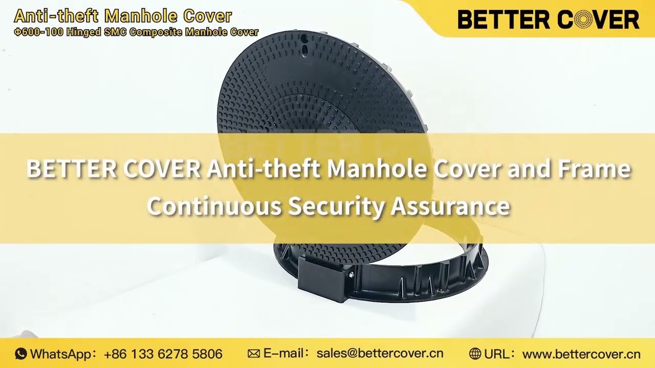 Manhole Cover、Anti-theft Manhole Cover、Heavy-duty manhole covers-D400、SMC Composite Manhole Cover
