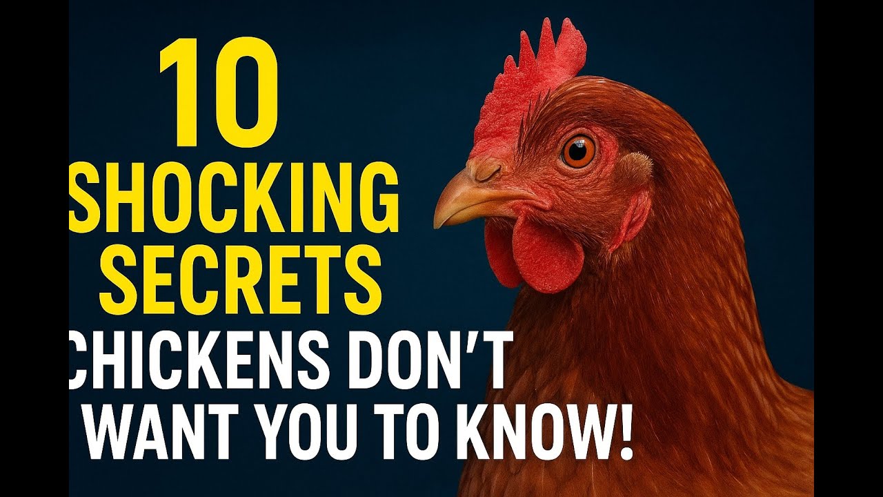 “10 Shocking Secrets Chickens Don’t Want You to Know!”