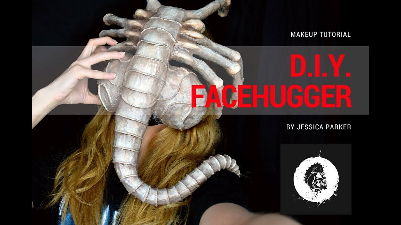 D.I.Y. Facehugger Mask - Makeup Tutorial!