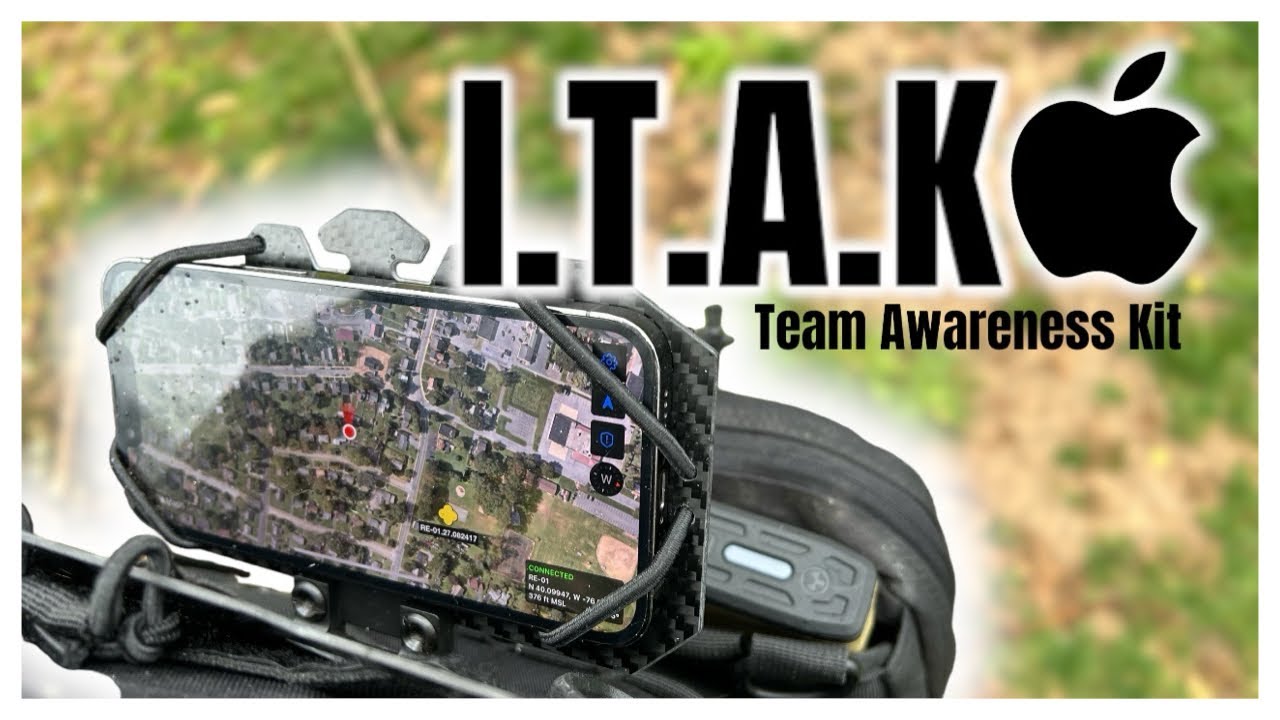 ATAK on IPhone how to get started with ITAK