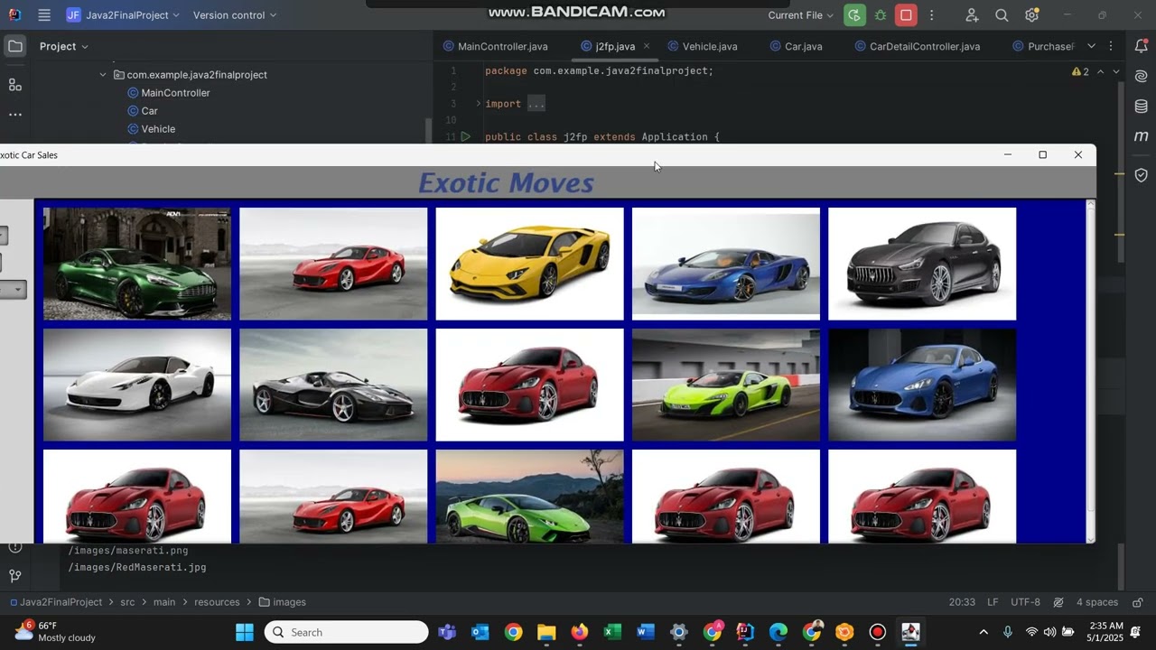 Java 2 Final Project Presentation