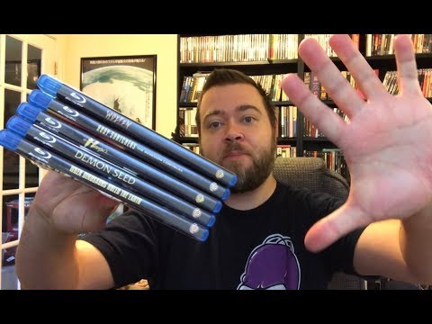 Blu-Ray Collection Update 5 Pickups! Warner Archive Collection, Horror, Thriller, Sci Fi, Unboxing
