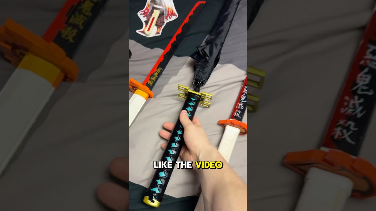 ULTIMATE Demon Slayer sword collection! 🤯 #kny #tanjiro #kimetsunoyaiba #anime