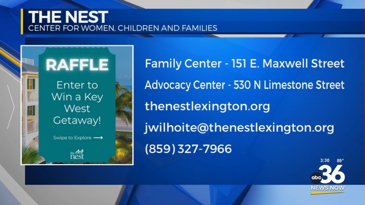 The Nest hosting spring raffle