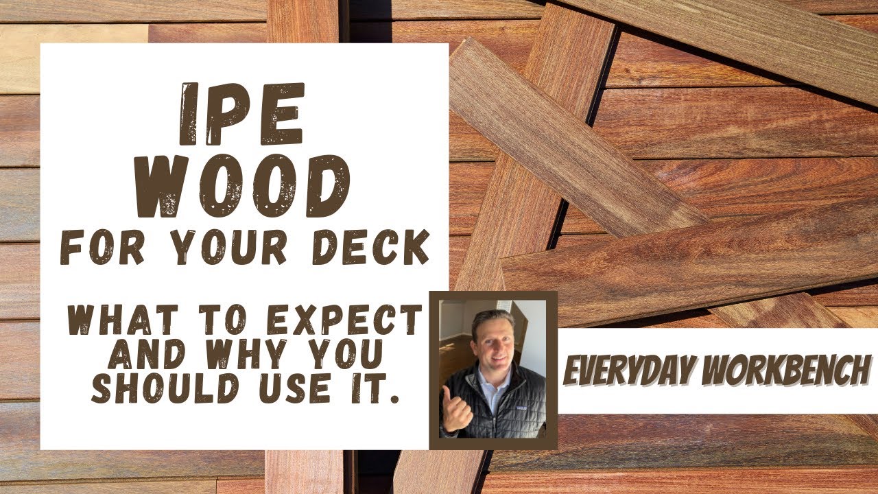 Using ipe wood for your deck. The pros and cons of an ipe wood deck.
