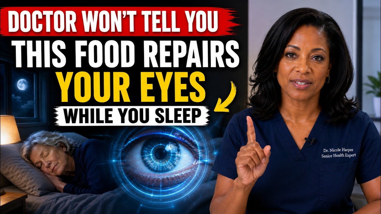 Seniors: Eat THESE 3 Foods Before Bed to Repair Your Eyes & Restore Vision While You Sleep!