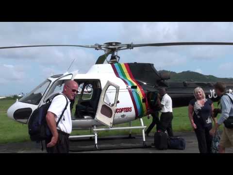 St Lucia Helicopter from UVF Hewanorra Airport
