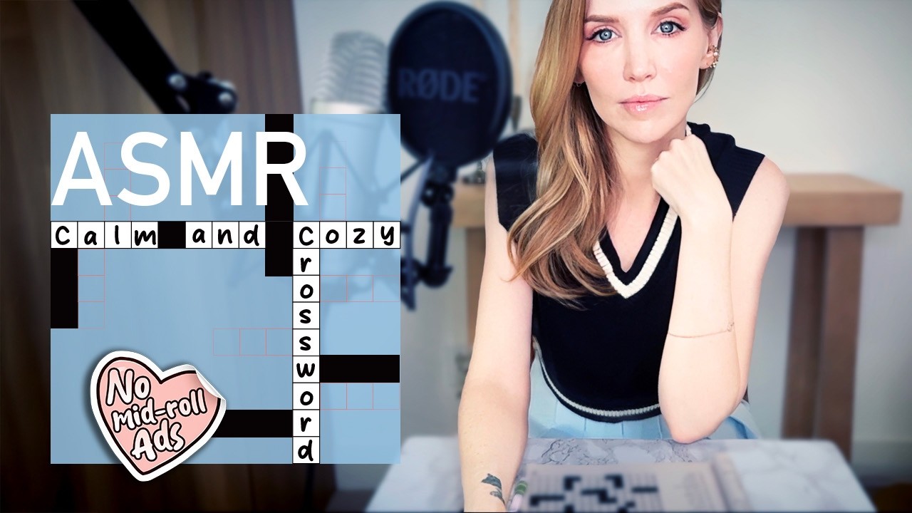 ASMR Crossword: Calm and Cozy Crossword Puzzle