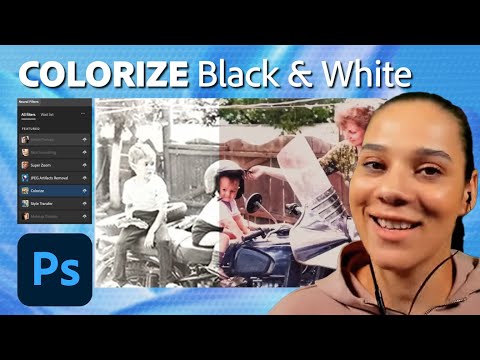 Add Color to Photos with Neural Filters | Photoshop for Beginners | Adobe Creative Cloud