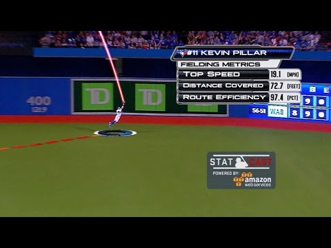 MIN@TOR: Statcast tracks Pillar's incredible catch