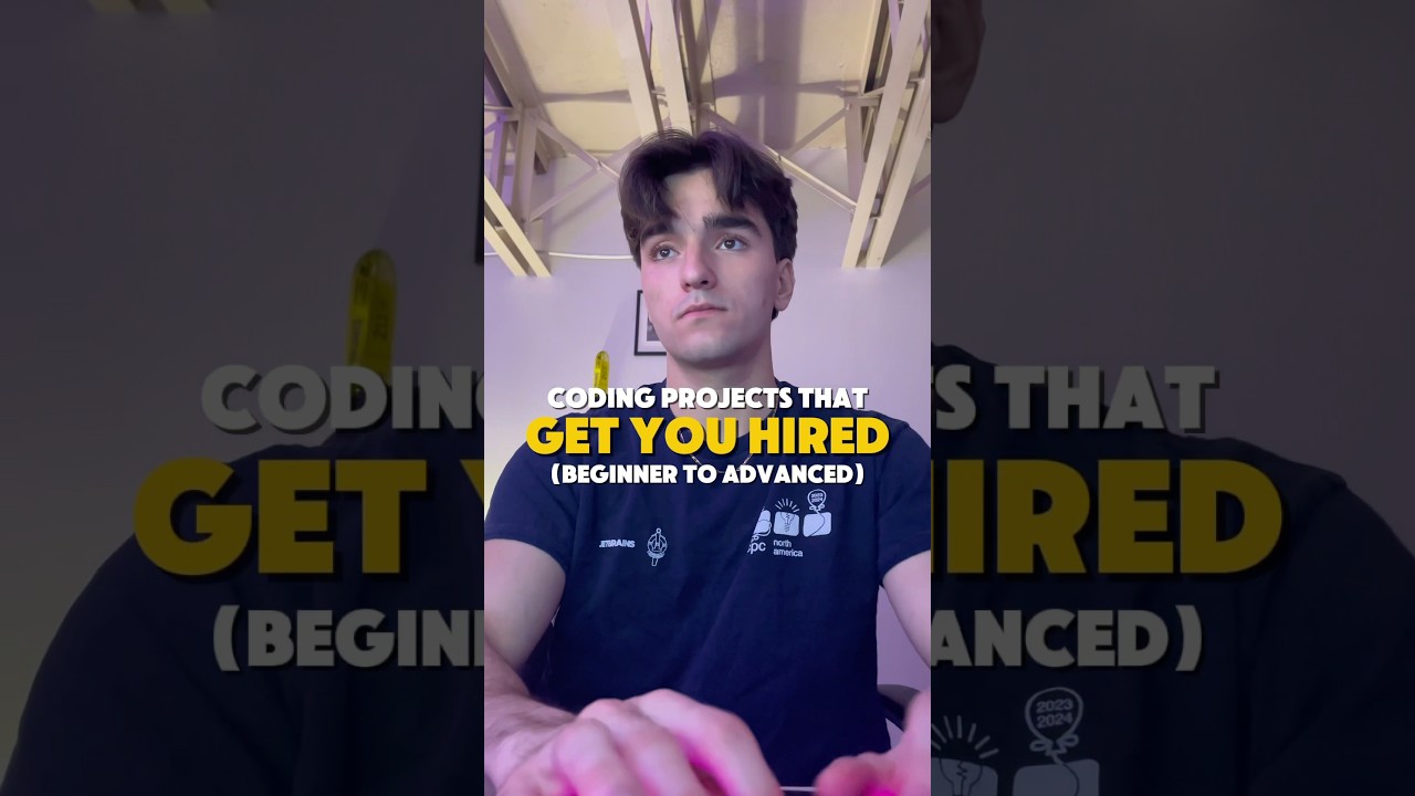 Coding Projects That Get You Hired 🧑‍💻(beginner to advanced)
