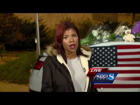 Memorials grow for fallen officers