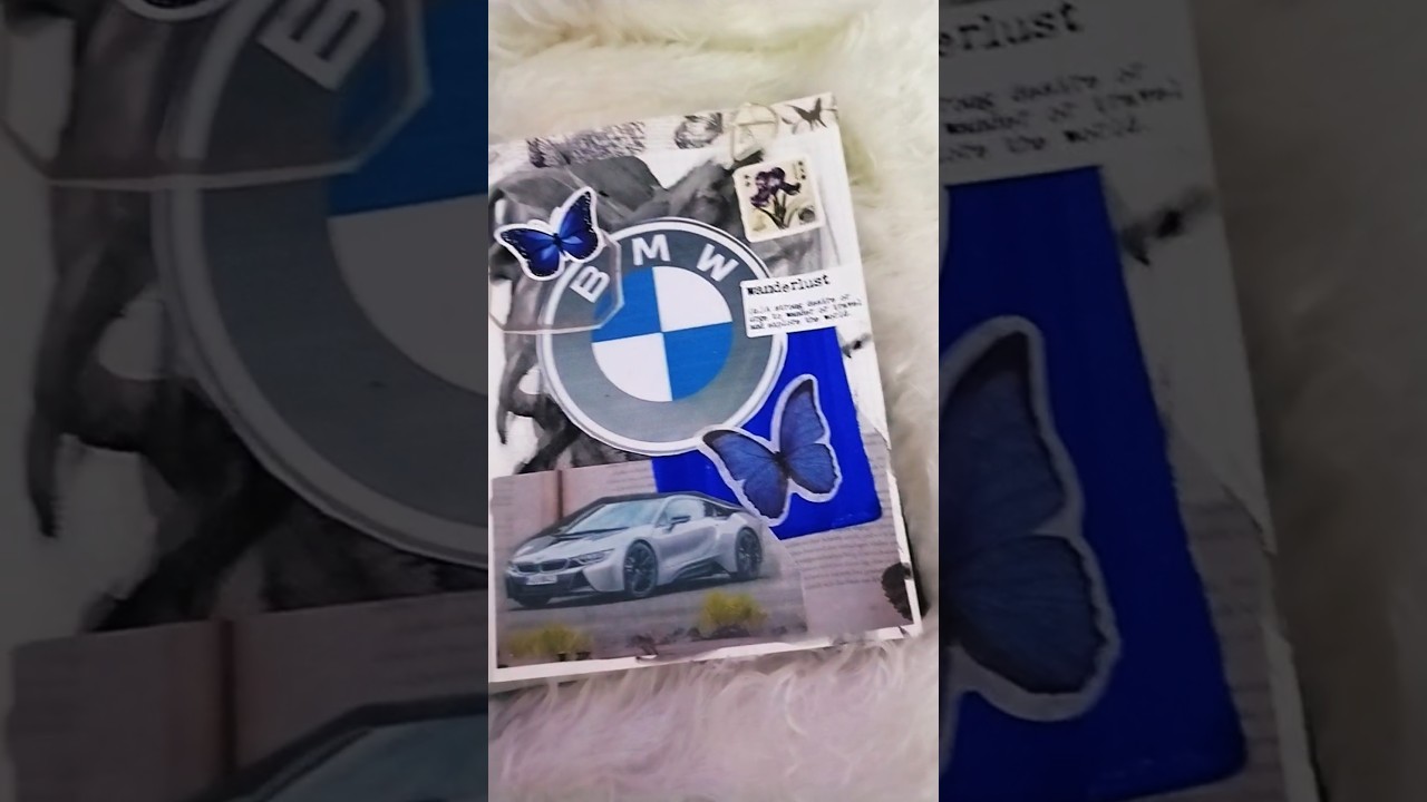 BMW🤩 journing #BMW #scrible Era #asthetic #dream car #journal #Aura #8i