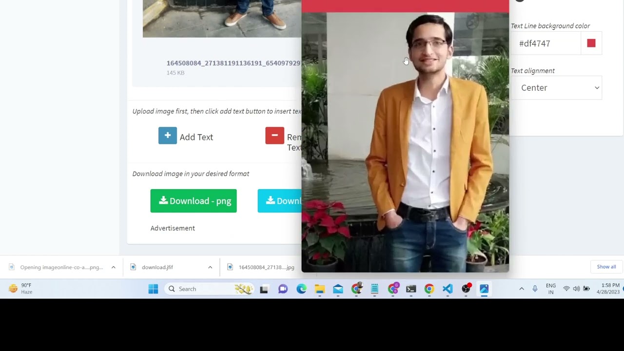 Build a Image Editor to Add Text on Images in Browser Using HTML5 CSS3 & Javascript