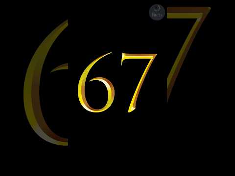 Facts About Number 67 #shorts #facts @thehomeoffacts