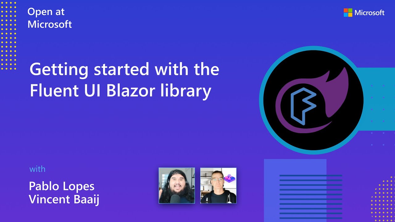 Fluent UI Blazor Documentation & Demo site