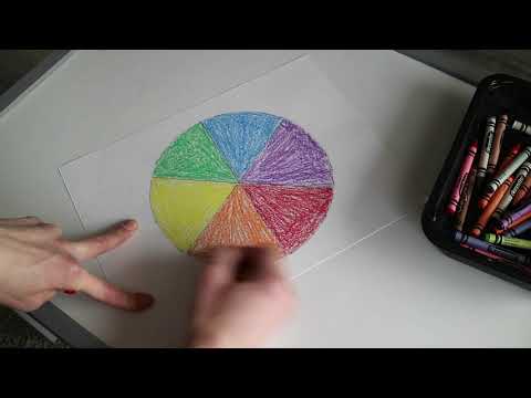How to Draw a Simple Color Wheel - Color Theory
