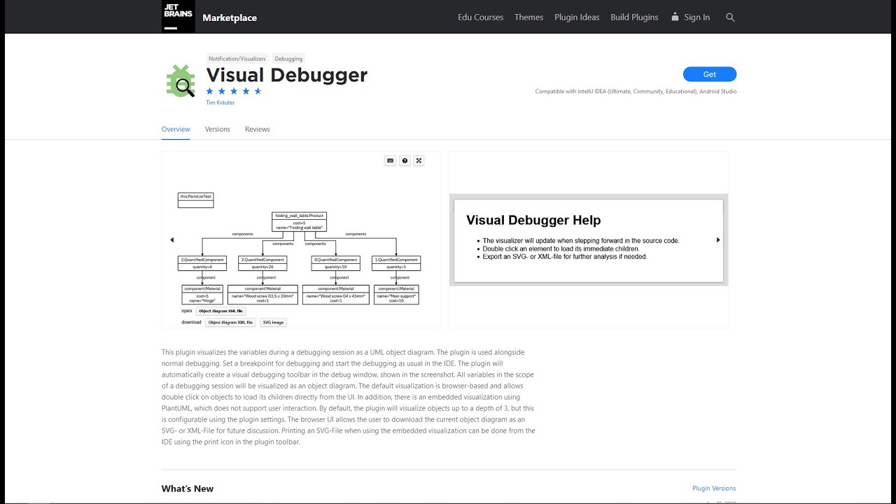 Visual Debugger Demonstration