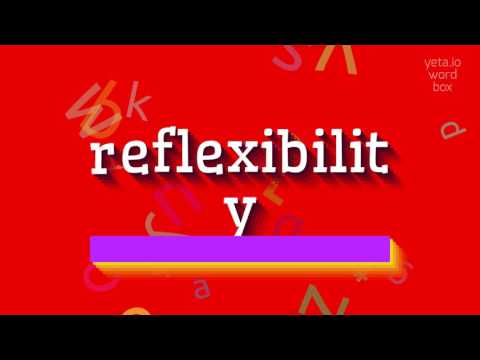 How to say "reflexibility"! (High Quality Voices)