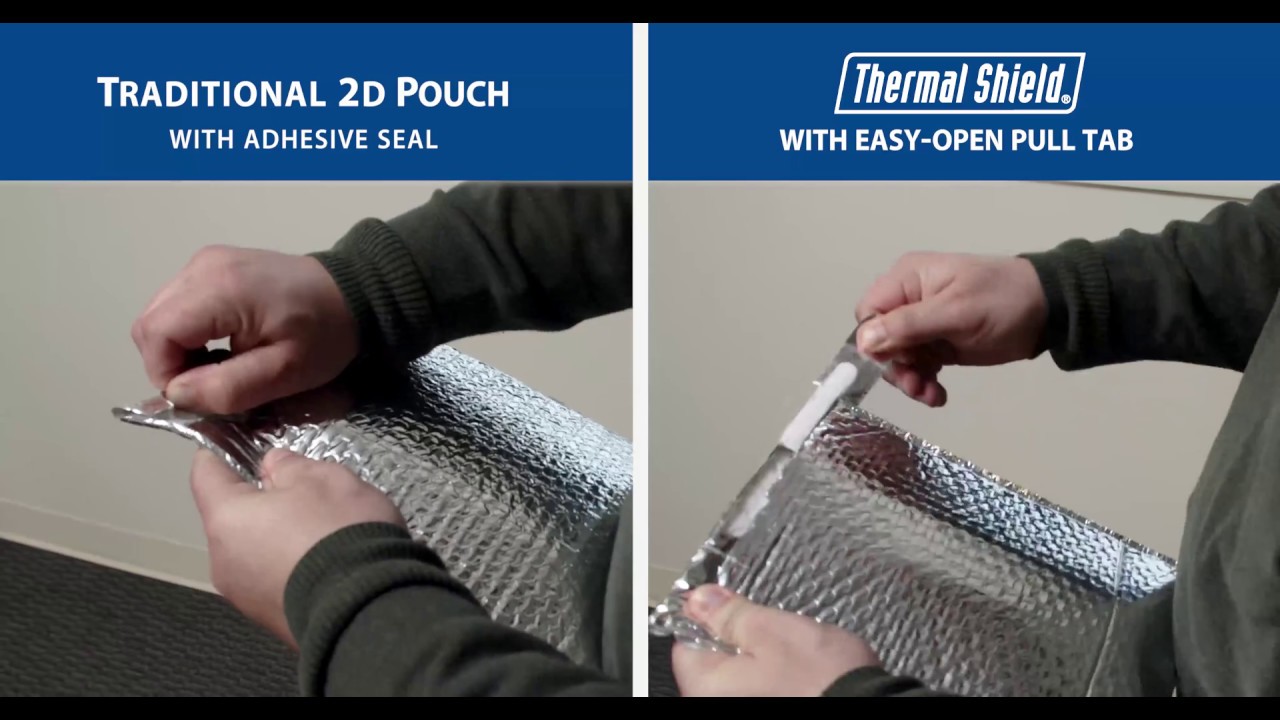 Thermal Shield® Packaging Easy-Open Pull Tab